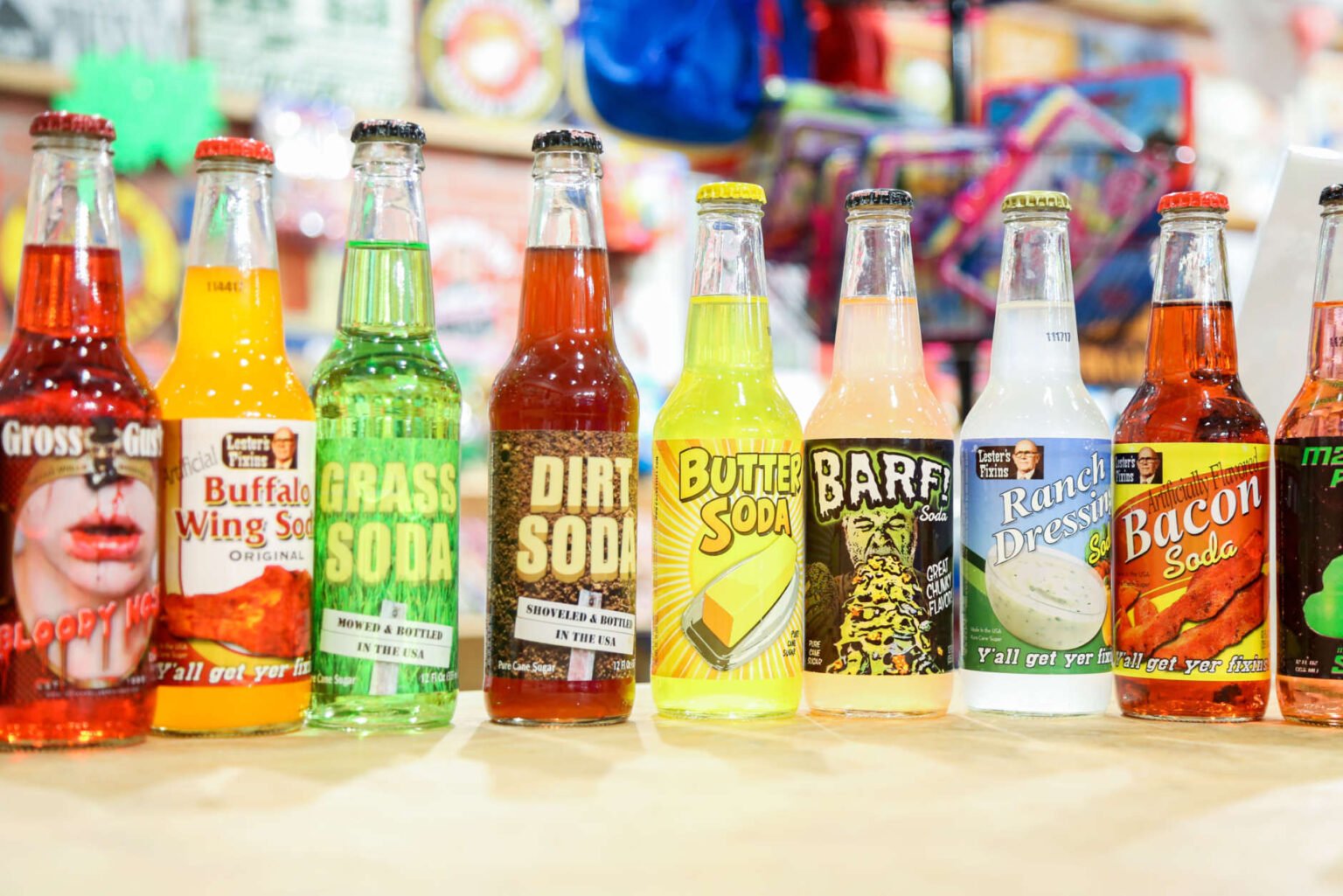 Weird Soda Flavors