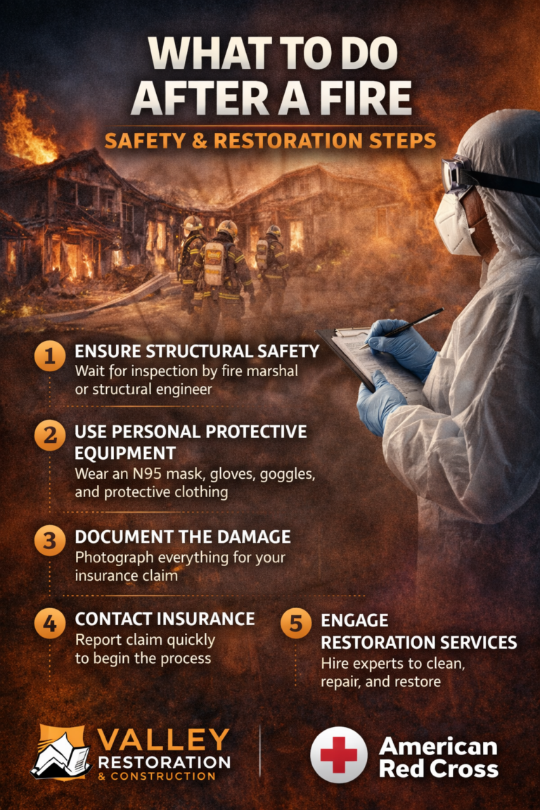 What to Do After a Fire: Safety & Restoration Steps
